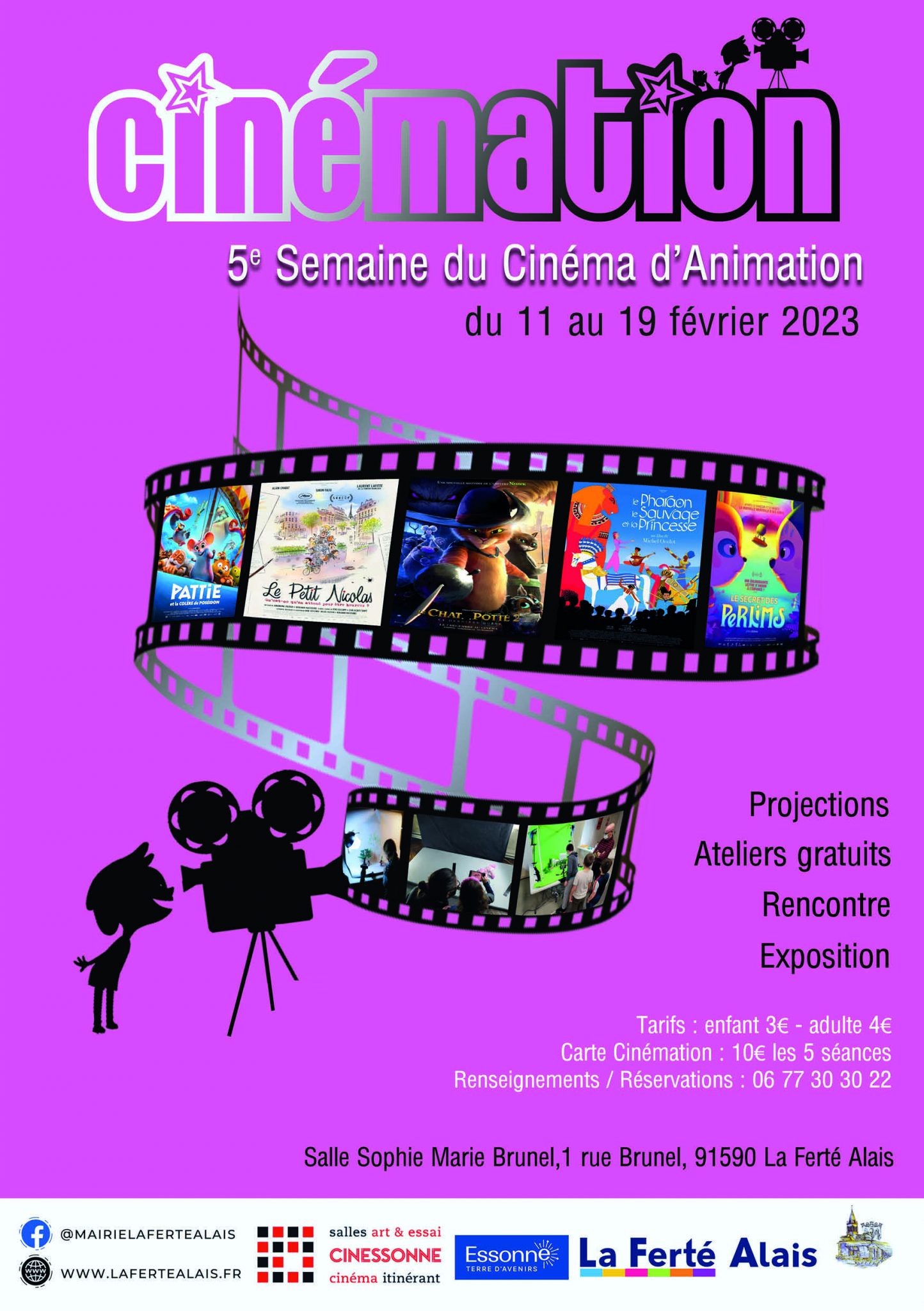 Essonne : Cinemation, des séances de cinéma jeunesse à prix réduit à La ...